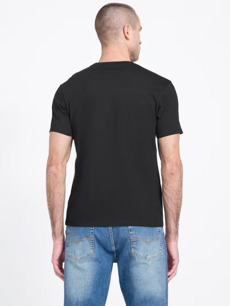 POLO GUESS CUELLO REDONDO CON CALAVERA DE RELIEVE – Marcas Originales